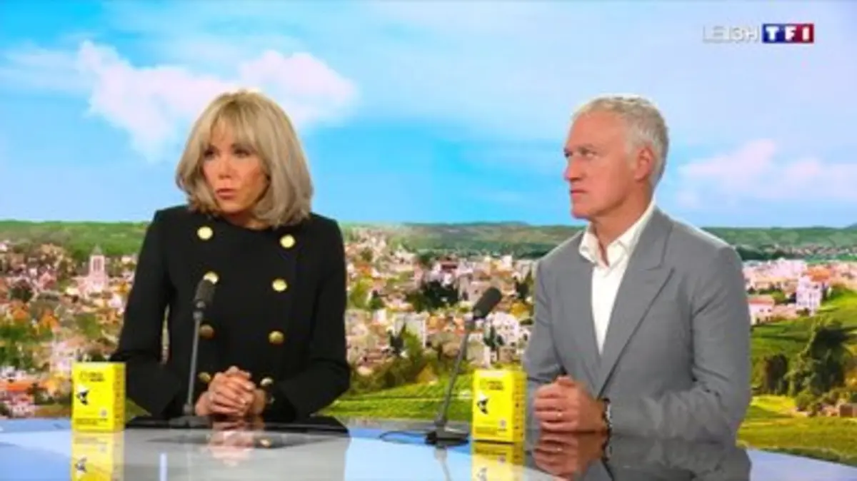 Journal de TF1 replay du 08/01/2025 : Pièces Jaunes 2025 : Brigitte Macron et Didier Deschamps…