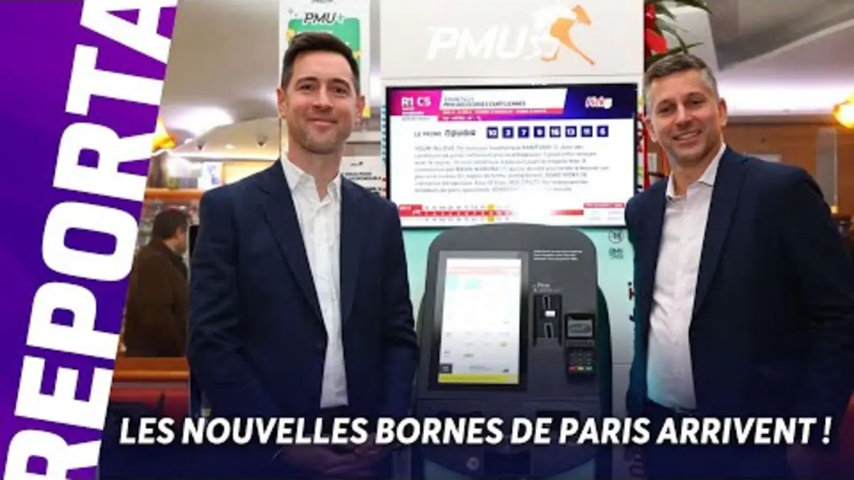 Top courses replay du 04/03/2025 : PMU - LANCEMENT DE LA NOUVELLE GÉNÉRATION DE BORNE DE PARIS