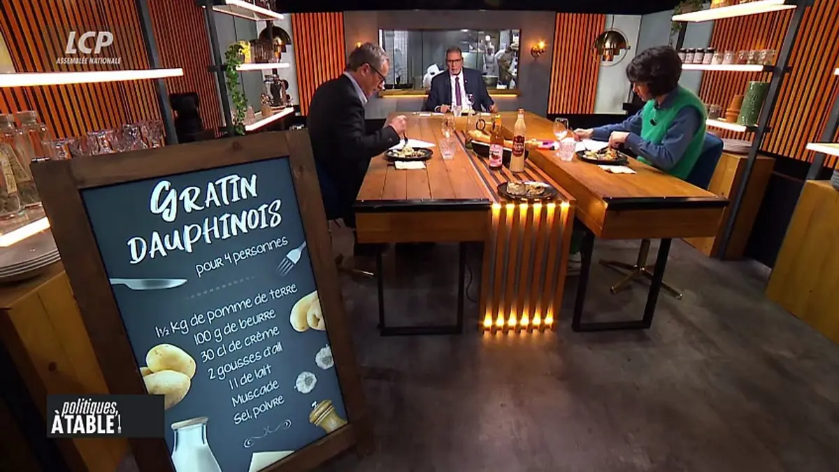 La Chaîne parlementaire replay du 23/01/2026 : Politiques, à table ...