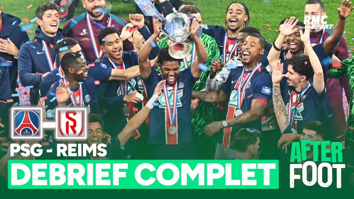 After Foot replay du 24/05/2025 : PSG 3-0 REIMS : Le débrief complet du 16e sacre de Paris en Coupe…