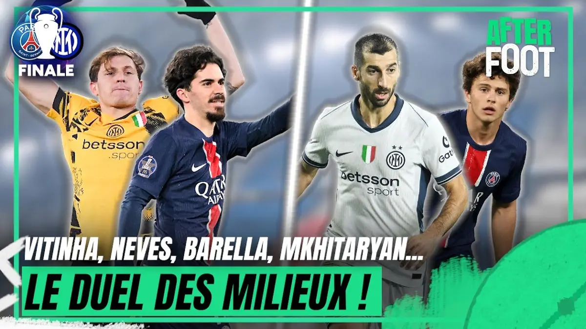 After Foot replay du 28/05/2025 : PSG - Inter : Vitinha vs Barrella, Neves vs Mkhitaryan ... le…