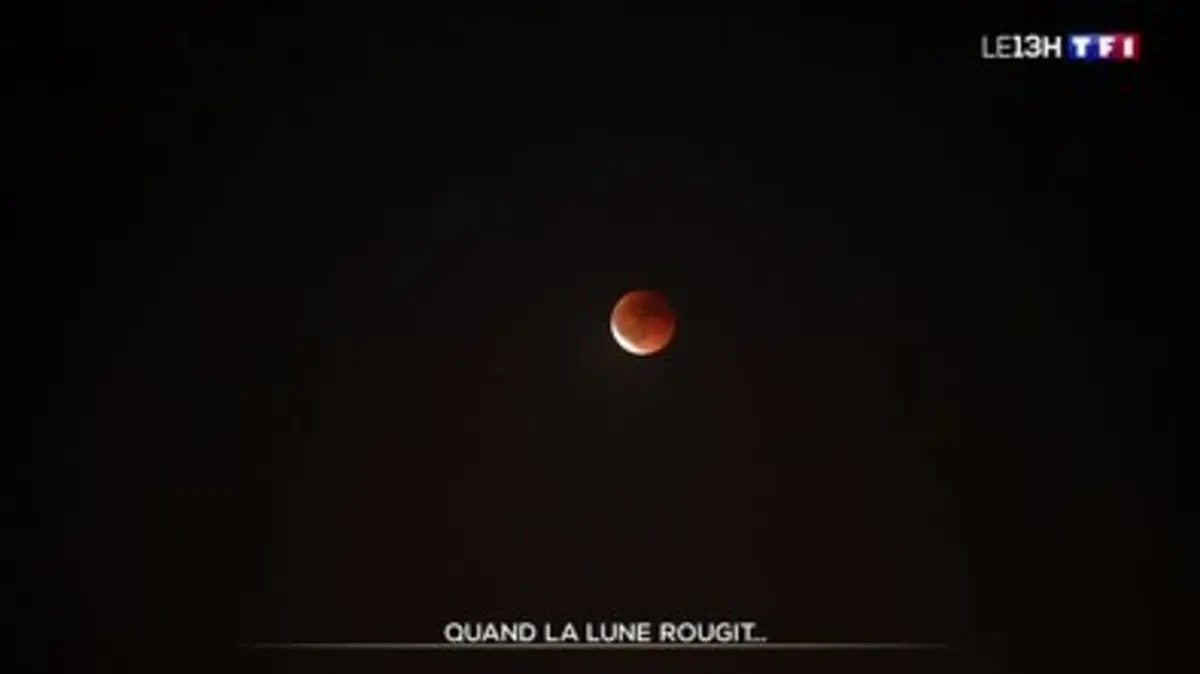 Journal de TF1 replay du 08/09/2025 : Quand la lune rougit...