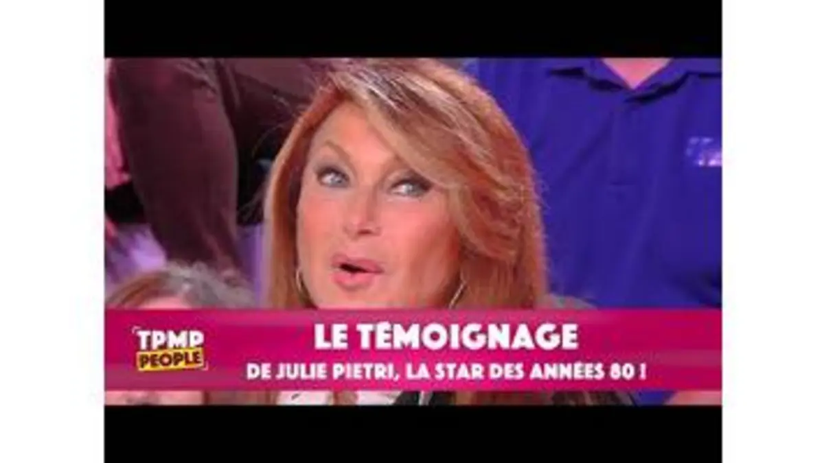 Touche pas à mon poste ! replay du 04/10/2022 : Que devient Julie Pietri, la star des années 80