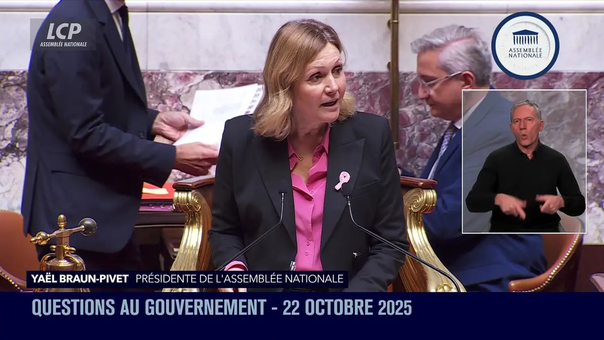 La Chaîne parlementaire replay du 22/10/2025 : Questions au ...