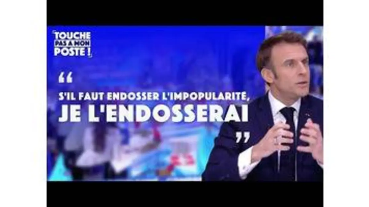 Touche pas à mon poste ! replay du 25/03/2023 : Retour sur l’interview événement d’Emmanuel Macron…
