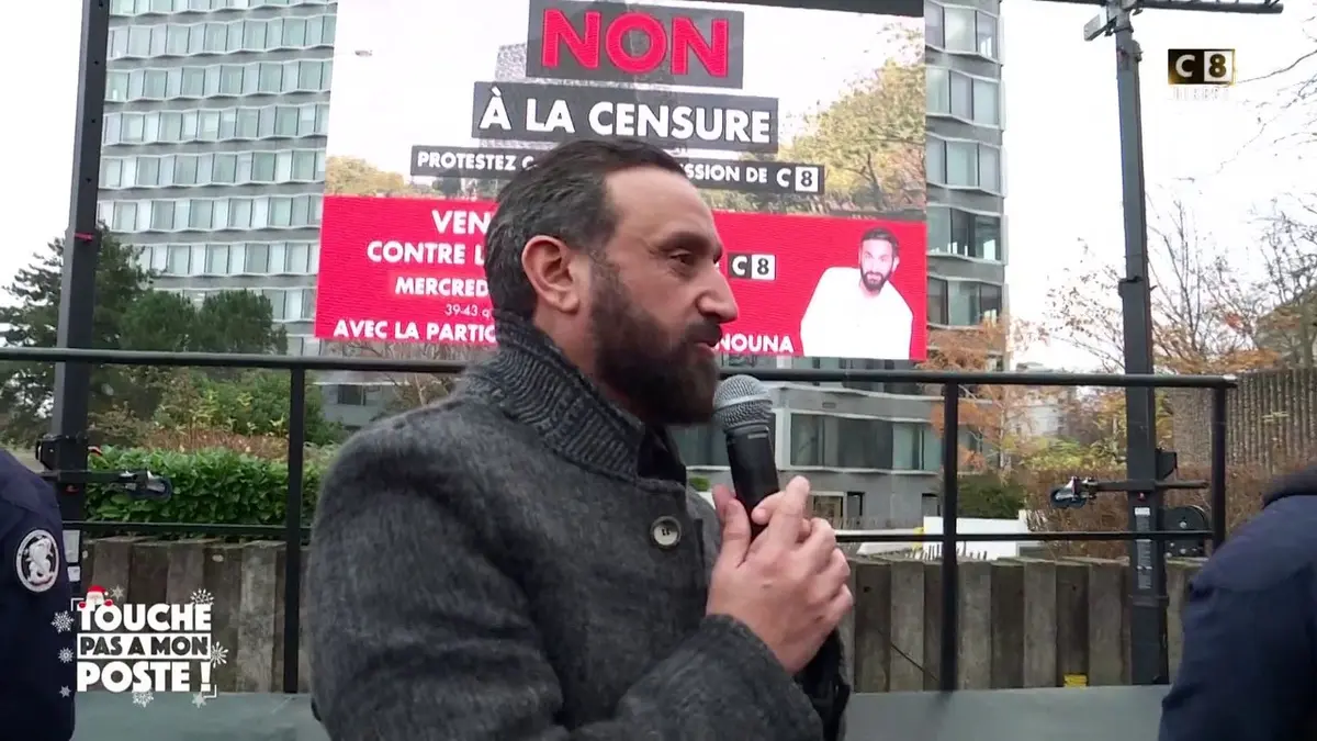 Touche pas à mon poste ! replay du 19/12/2024 : Retour sur la manifestation devant l'ARCOM…