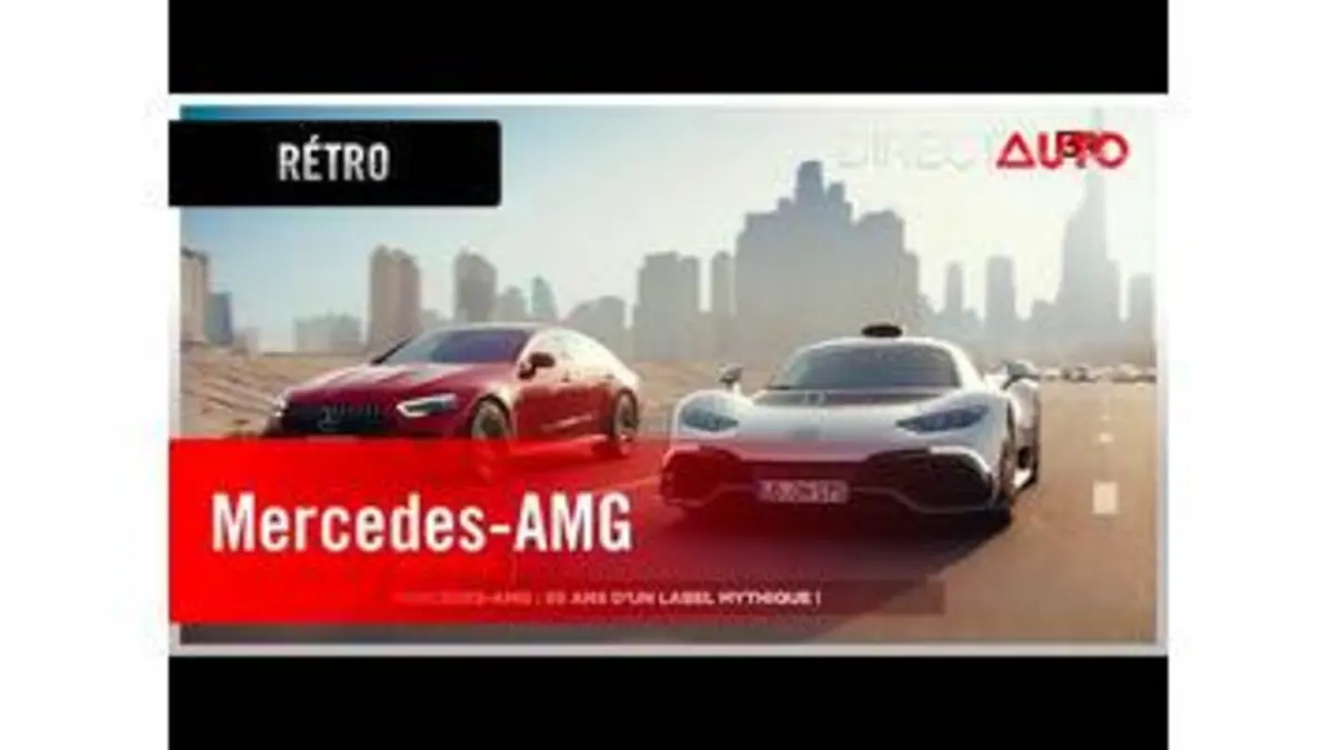 Direct Auto replay du 15/11/2022 : Saga Rétro : Mercedes-AMG, 55 ans d ...