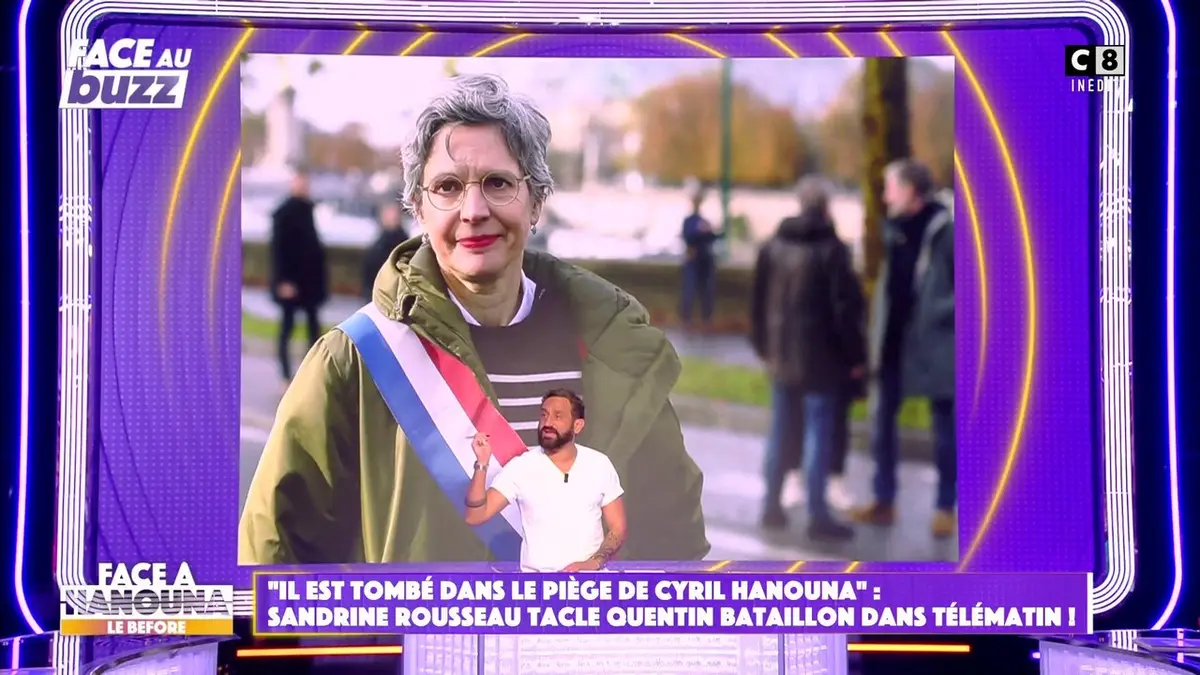 Touche pas à mon poste ! replay du 06/04/2024 : Sandrine Rousseau tacle Quentin Bataillon