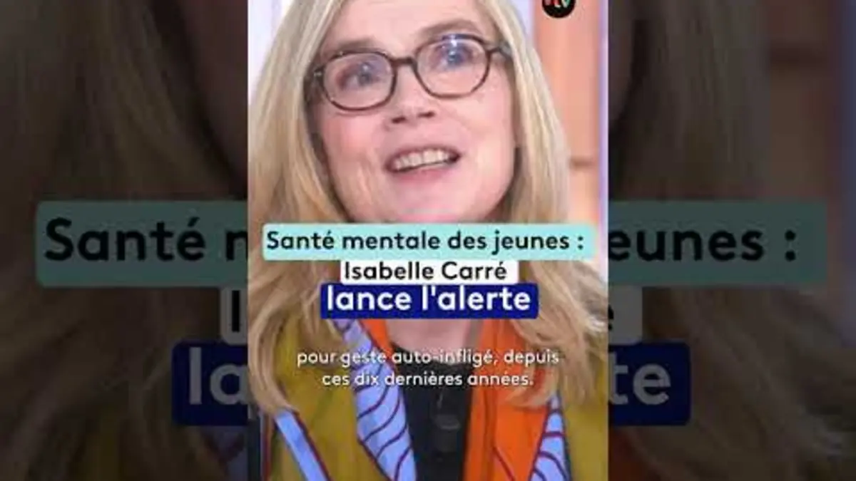 C à vous replay du 12/11/2025 : Santé mentale des jeunes : Isabelle Carré lance l'alerte