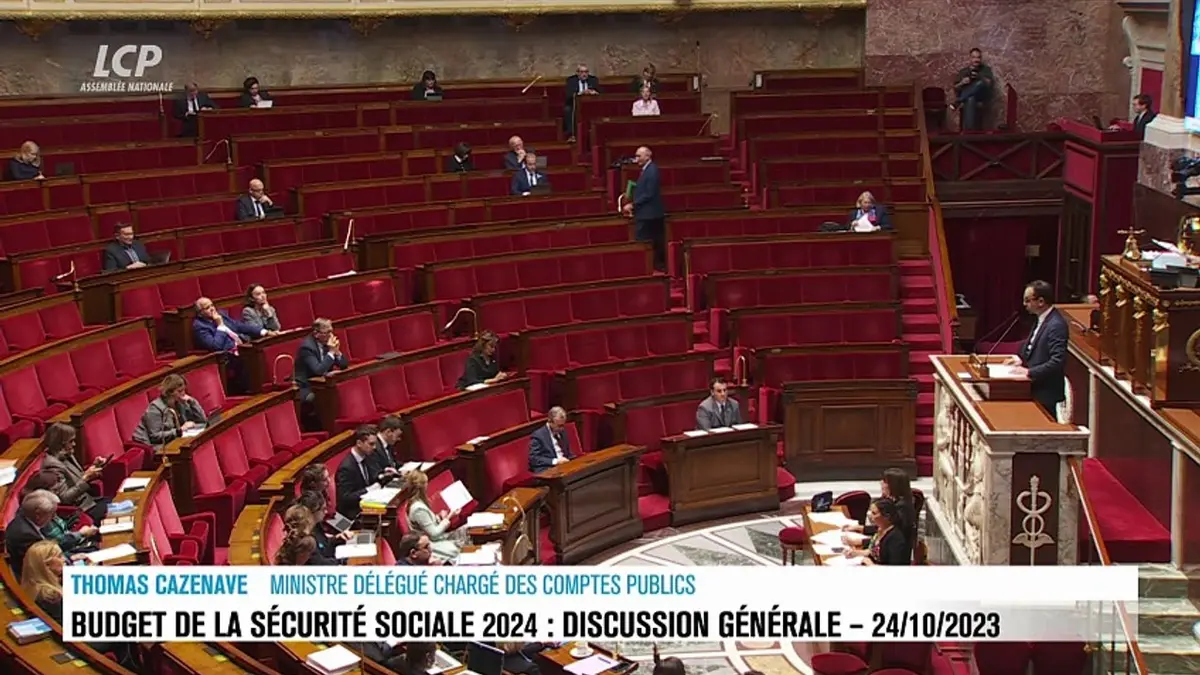 La Chaîne parlementaire replay du 25/10/2023 : Séance publique à l'Assemblée nationale - Budget…