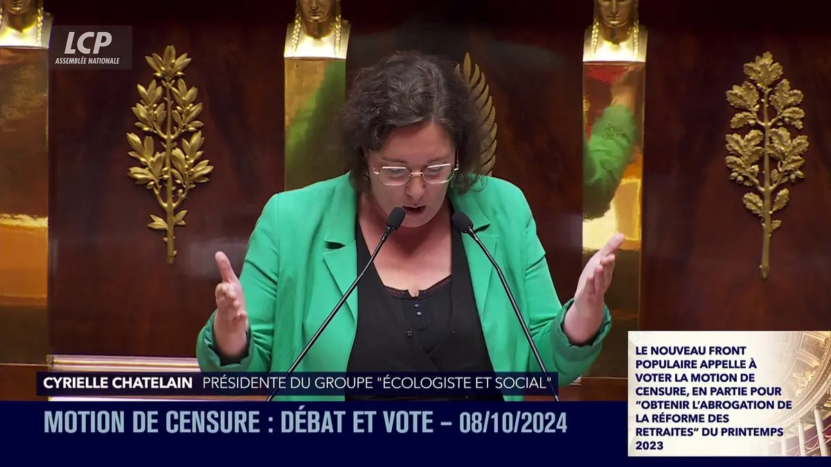 La Chaîne parlementaire replay du 09/10/2024 : Séance publique à l'Assemblée nationale