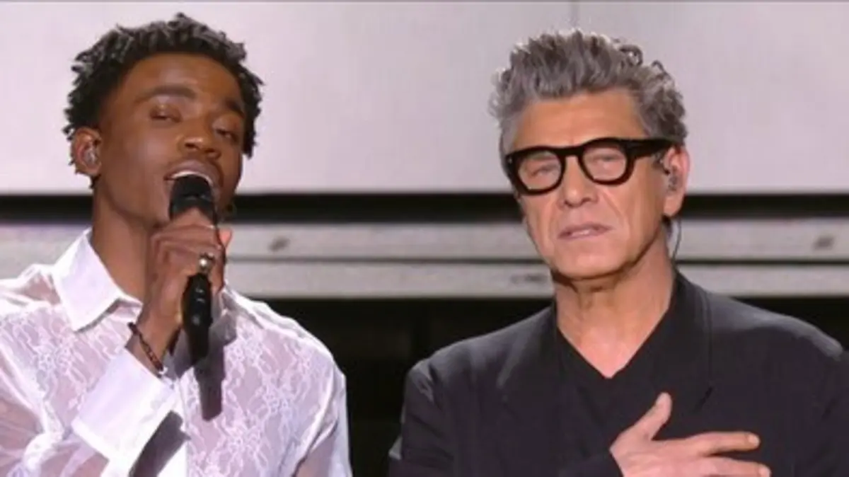 Star Academy replay du 18/01/2025 : Star Academy 2024 - Franck et Marc Lavoine chantent "Les…