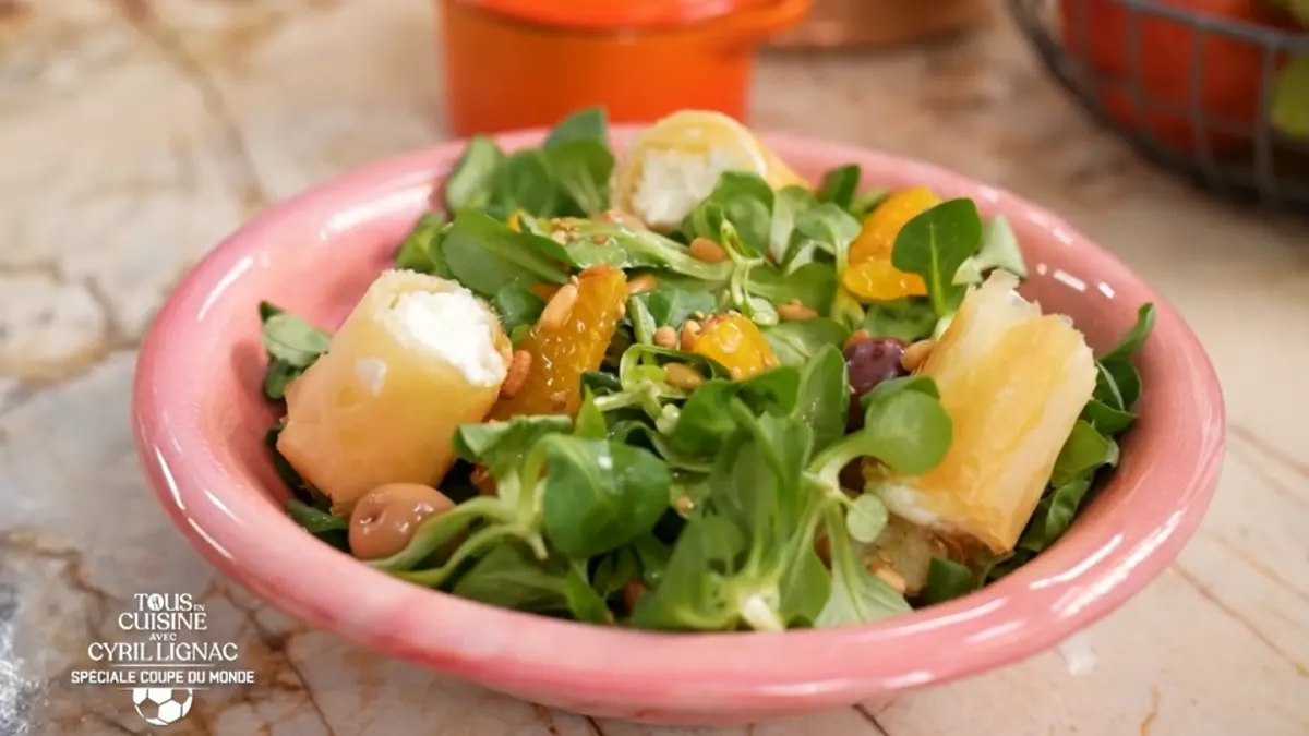 Tous en cuisine replay du 12/06/2026 : Tous en cuisine : Salade mâche ...