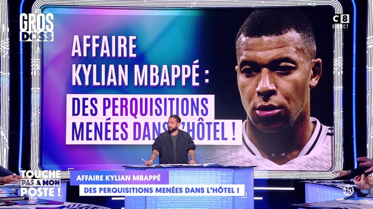 Replay Touche pas à mon poste ! du 23/10/2024 : Affaire Kylian Mbappé : des perquisitions menées ...