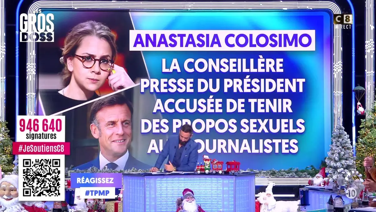 Replay Touche pas à mon poste ! du 04/12/2024 : Anastasia Colosimo ...