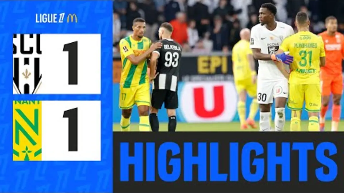 Replay Canal+ du 22/09/2024 : ANGERS SCO - FC NANTES (1-1)…
