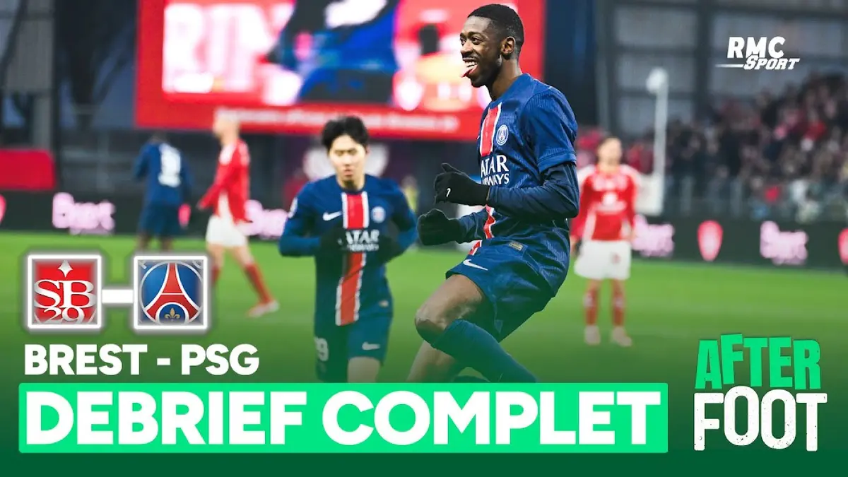 Replay After Foot du 01/02/2025 : Brest 2-5 PSG : Le…
