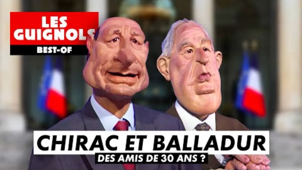 Replay Les Guignols du 18/02/2025 : CHIRAC ET BALLADUR : à la vie à la ...