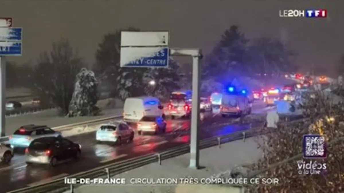 Replay Journal de TF1 du 21/11/2024 : Circulation très compliquée en Île-de-France