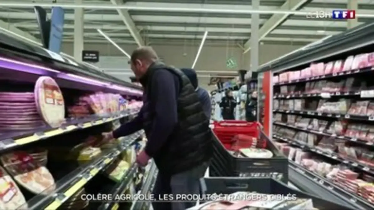 Replay Journal de TF1 du 20/02/2024 : Colère agricole : les produits étrangers ciblés