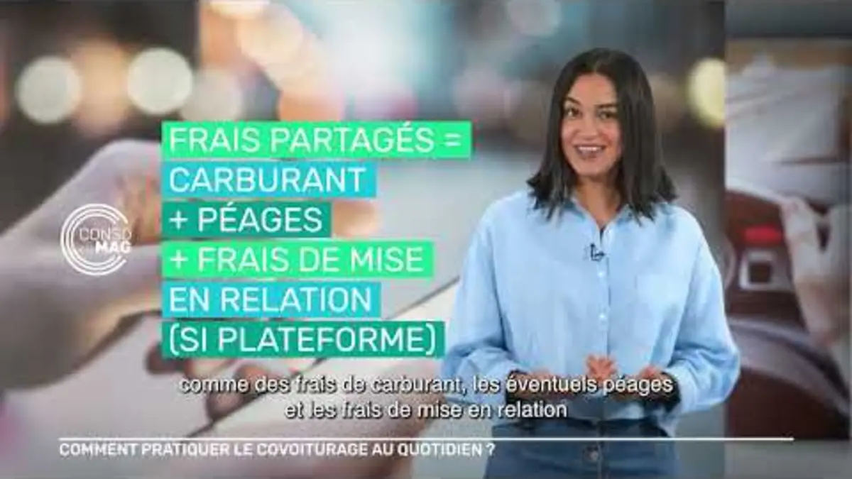 Replay Consomag du 20/10/2023 : COMMENT PRATIQUER LE CO-VOITURAGE AU QUOTIDIEN ? #consomag