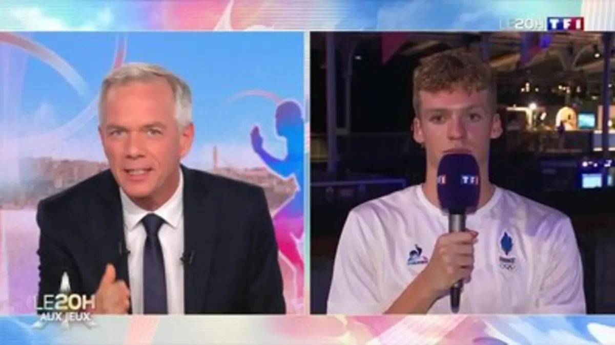 Replay Journal de TF1 du 05/08/2024 : Devenu superstar en une semaine, Léon Marchand invité du ...