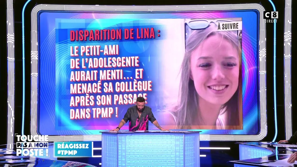 Replay Touche pas à mon poste ! du 29/09/2023 : Disparition de Lina : les dernières révélations ...
