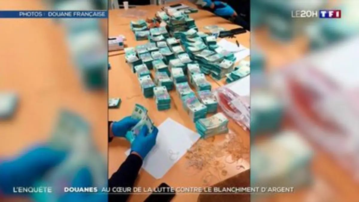 Replay Journal de TF1 du 06/11/2024 : Douanes : au cœur de la lutte contre le blanchiment d'argent