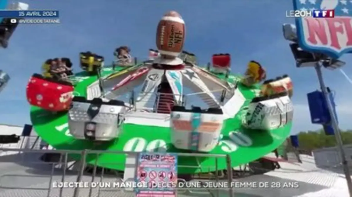 Replay Journal de TF1 du 21/04/2024 : Éjectée d'un manège à Blois : décès d'une jeune femme de ...