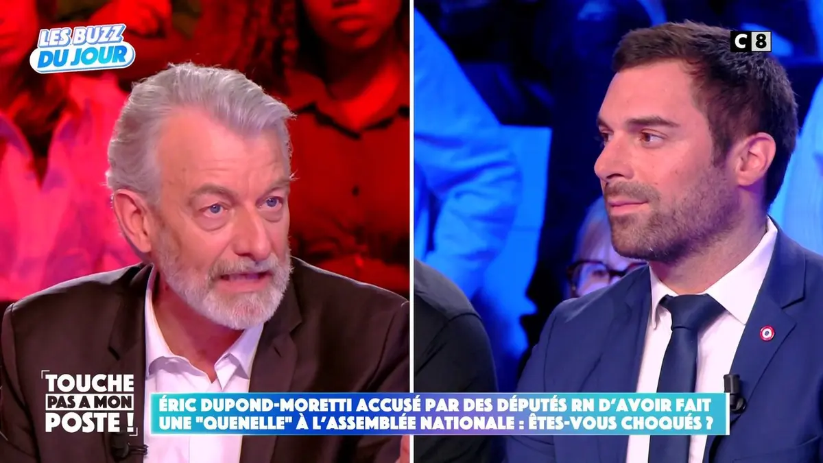 Replay Touche pas à mon poste ! du 07/03/2024 : Eric Dupond-Moretti accusé par des députés RN d ...