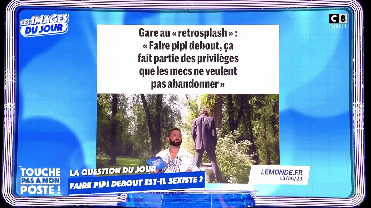 Replay Touche pas à mon poste ! du 12/06/2023 : Faire pipi…