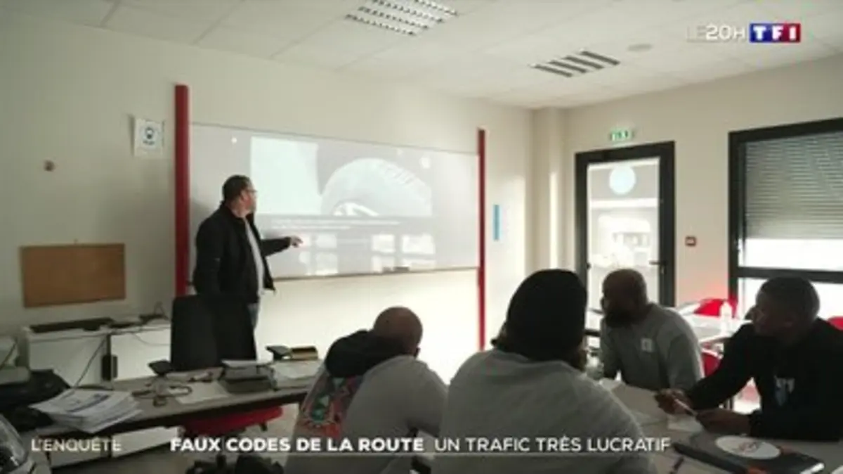 Replay Journal de TF1 du 04/12/2024 : Faux codes de la route : un trafic très lucratif