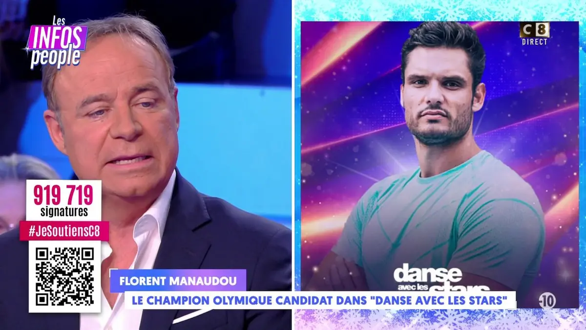 Replay Touche pas à mon poste ! du 02/12/2024 : Florent Manaudou candidat dans "Danse avec les…