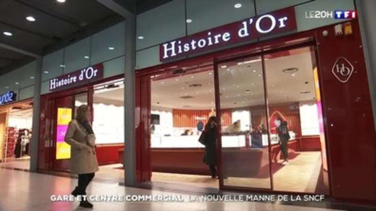 Replay Journal de TF1 du 06/12/2024 : Gare et centre commercial : la nouvelle manne de la SNCF
