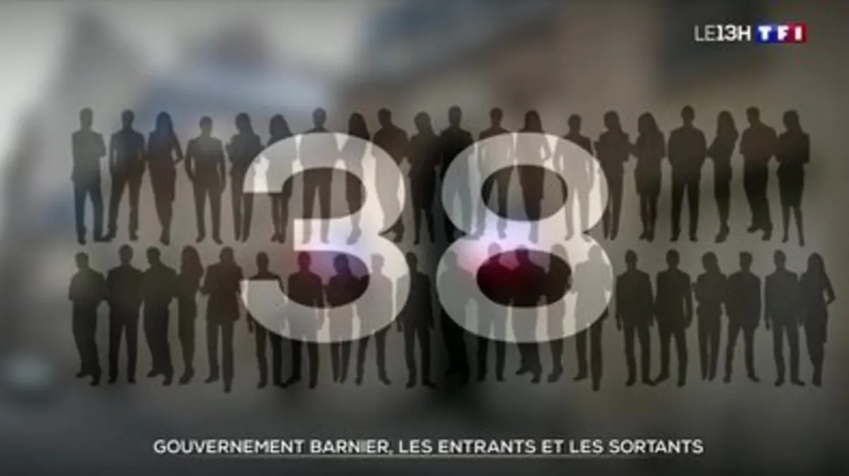 Replay Journal de TF1 du 20/09/2024 : Gouvernement Barnier : les entrants et les sortants