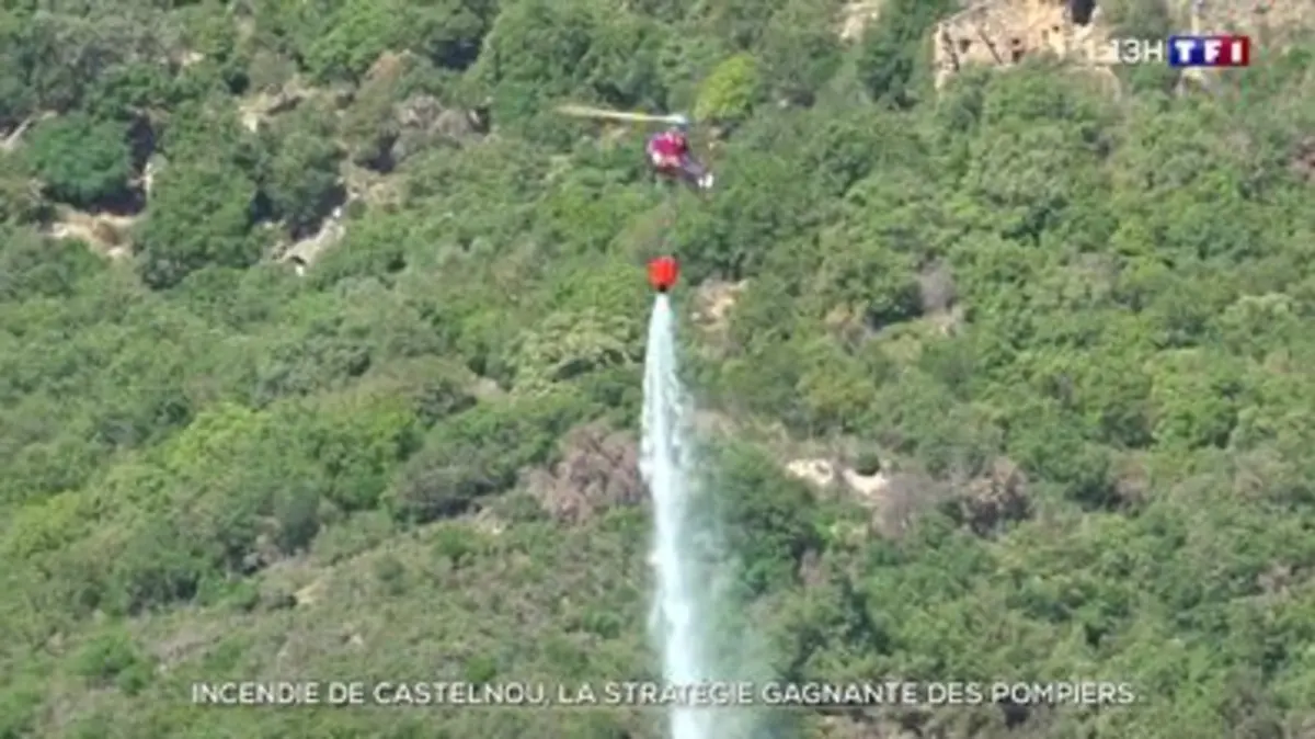 Replay Journal de TF1 du 13/09/2024 : Incendie de Castelnou : la stratégie gagnante des pompiers