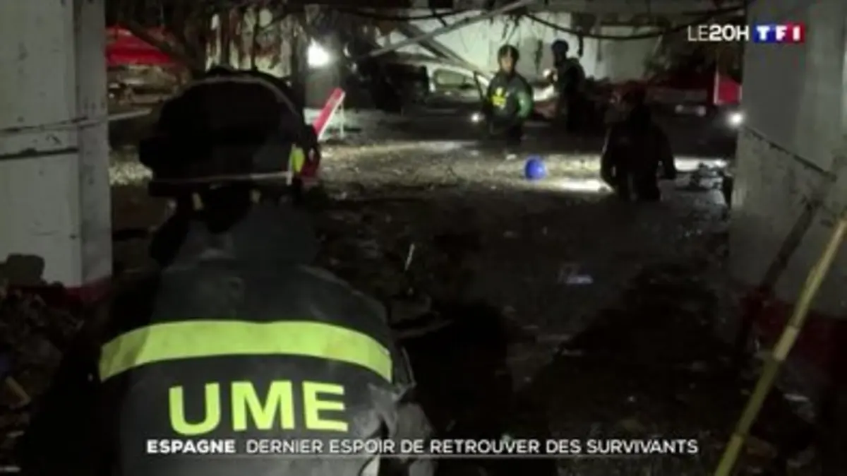 Replay Journal de TF1 du 01/11/2024 : Inondations en Espagne : dernier espoir de retrouver des ...