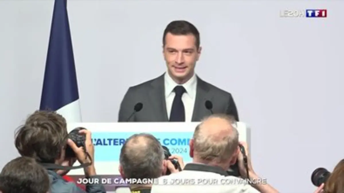 Replay Journal de TF1 du 24/06/2024 : Jour de campagne : six jours pour convaincre