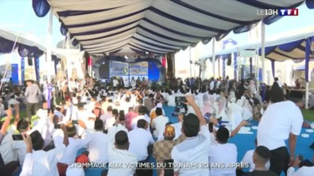 Replay Journal de TF1 du 26/12/2024 : L'hommage aux victimes du tsunami 20 ans après