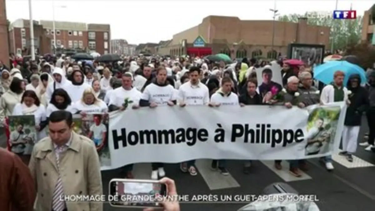 Replay Journal de TF1 du 19/04/2024 : L'hommage de Grande-Synthe après un guet-apens mortel