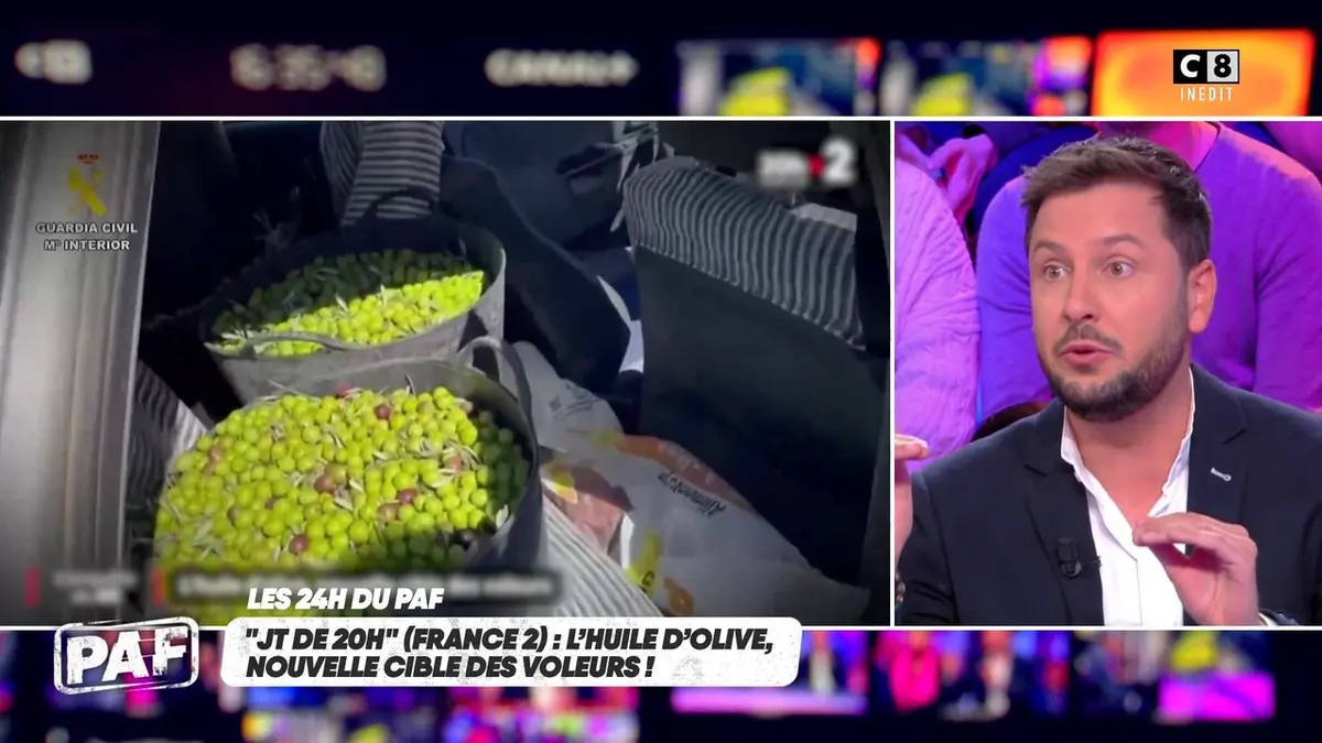 Replay Touche pas à mon poste ! du 02/02/2024 : L’huile d’olive, nouvelle cible des voleurs