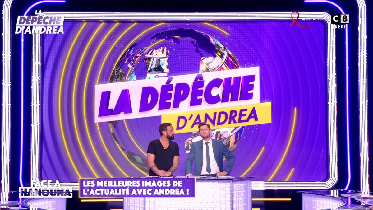 Replay Touche pas à mon poste ! du 23/03/2024 : La dépêche d'Andrea : les meilleures images du web