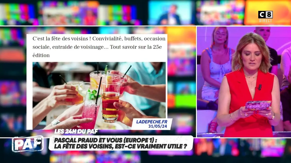 Replay Touche pas à mon poste ! du 05/06/2024 : La Fête des voisins, est-ce vraiment utile