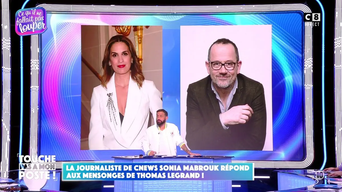 Replay Touche pas à mon poste ! du 22/02/2024 : La journaliste de CNEWS Sonia Mabrouk répond aux ...