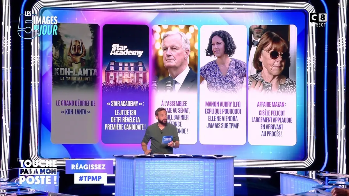 Replay Touche pas à mon poste ! du 03/10/2024 : Le JT du 13h révèle une nouvelle candidate de la ...