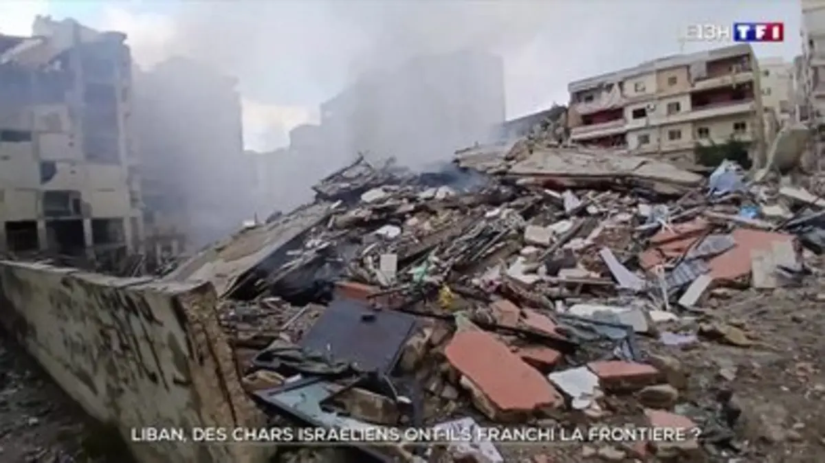 Replay Journal de TF1 du 01/10/2024 : Liban : des chars israéliens ont-il franchi la frontière