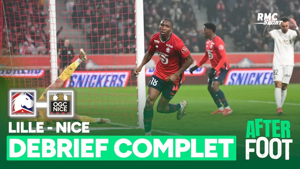 Replay After Foot du 17/01/2025 : Lille 2-1 Nice : Le…