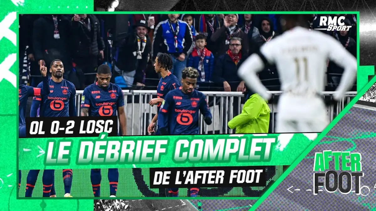 Replay After Foot du 26/11/2023 : Lyon 0-2 Lille: Le débrief complet de L'After