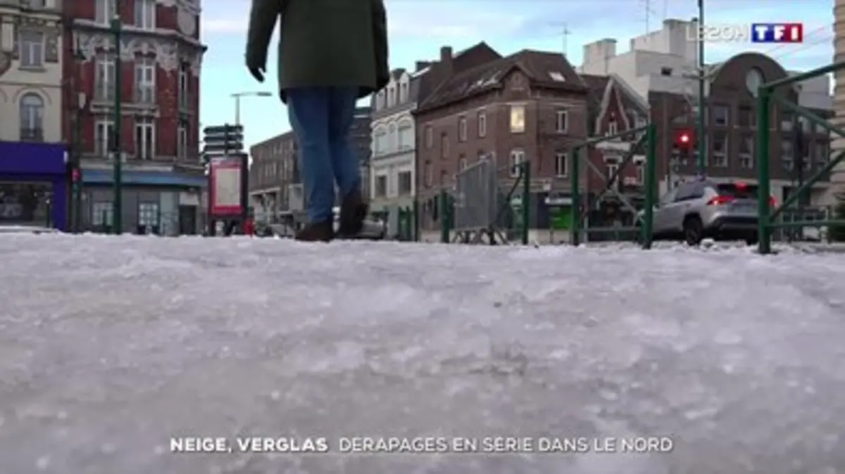 Replay Journal de TF1 du 10/01/2025 : Neige, verglas : dérapages en série dans le Nord
