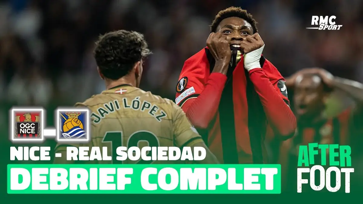 Replay After Foot du 25/09/2024 : Nice 1-1 Real Sociedad